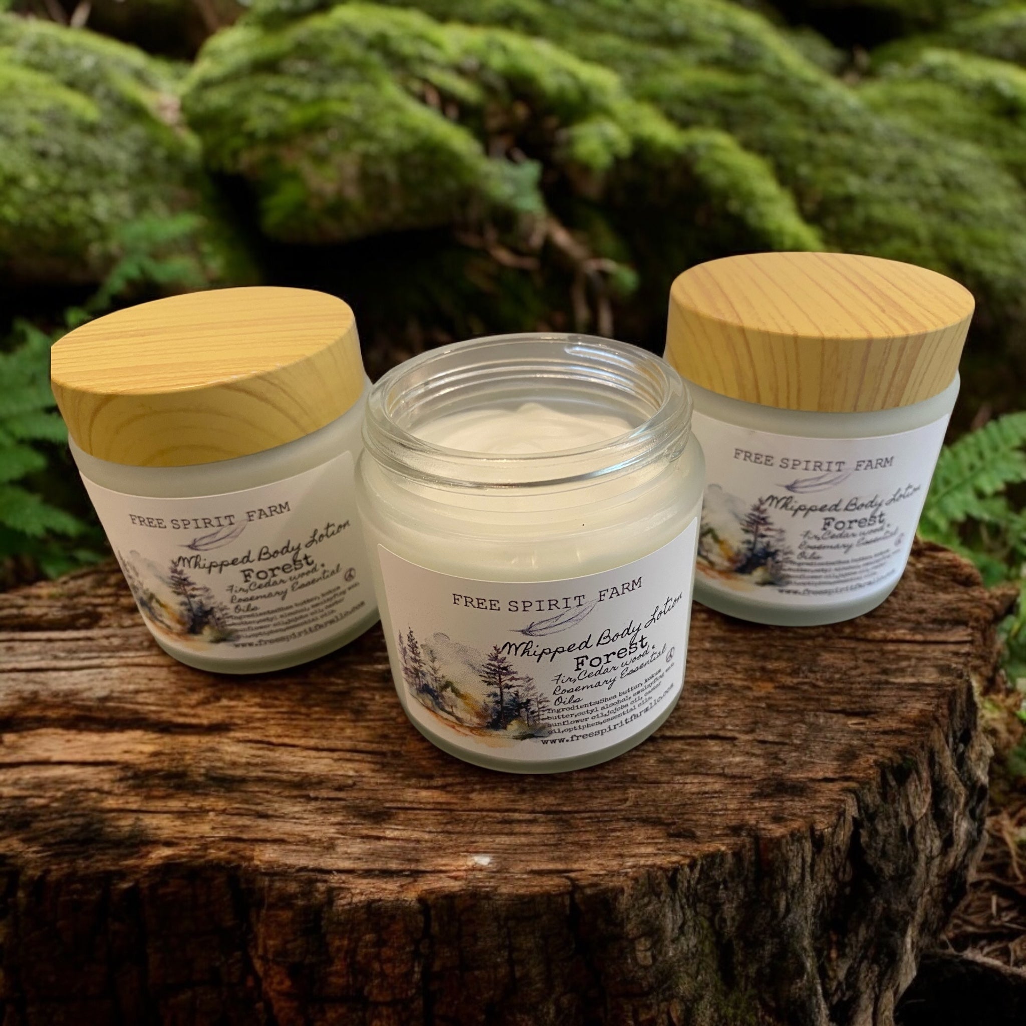 Whipped Body Lotion~Forest – Free Spirit Farm